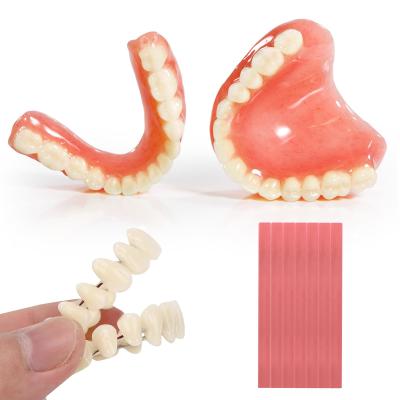 China DIY Dental Repair Kit for Missing Teeth - Moldable Temporary Denture Solution for Medium to Large Mouth Sizes for sale