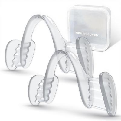 China BPA-Free Nighttime Mouth Guard for Teeth Grinding - 2-Piece Set with Travel Case, One-Size-Fits-All Lower Teeth for sale