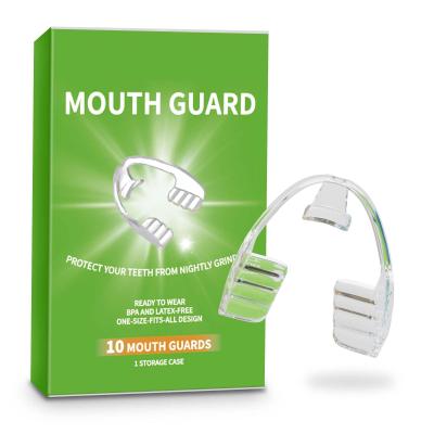 China Adult Night Guard 10-Pack for Teeth Grinding Protection - BPA-Free Universal Fit Dental Guards for sale