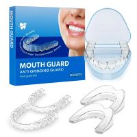 China Custom-Fit Teeth Grinding Mouth Guard 4-Pack with 2 Sizes and Heat-Molding at 158-176°F for sale