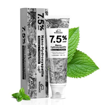 China Nano Hydroxyapatite Toothpaste with 7.5% Active Ingredient for Enamel Protection - 4.23 oz Tube for sale