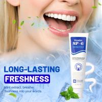 China Alcohol Free Whitening Toothpaste with Leave On Whitening for Sensitive Teeth for sale