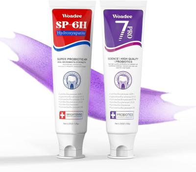 China SP-6H Formula Whitening Toothpaste Set Hydroxyapatite Toothpaste, Red + Purple for sale