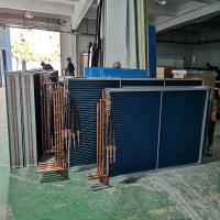 China Dehumidifier Evaporator Hydrophilic Aluminum Fin Condenser Air Cooled Heat Exchanger for sale