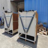 China Large Air Cooled Chiller Copper Tube Aluminum Fin For Refinery Cooling for sale