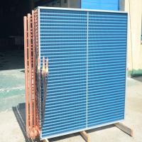 China Dehumidifier Evaporator Hydrophilic Aluminum Fin Condenser Air Cooled Heat Exchanger for sale