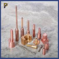 China Low Loss Rate Tungsten Alloy Rods 75WCu EDM Electrode Material Copper Tungsten Electrode Material for sale