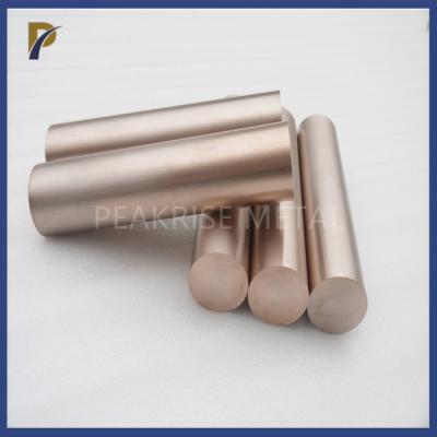 China 65% WCu Tungsten Copper Alloy Rod Bar Diameter 2-80mm for sale
