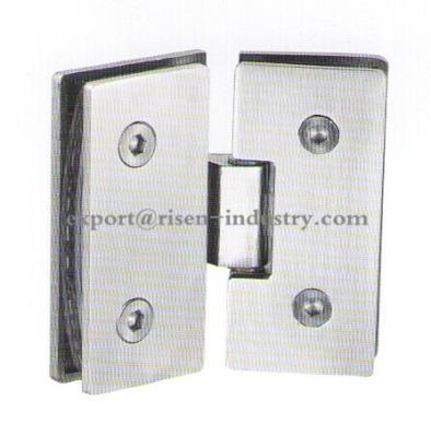 China Bathroom glass clamp RS1819, 80# Square 135 degree for sale