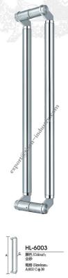 China Stainless steel door handle HL6003, dia38 X 800 for sale