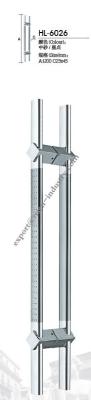 China Stainless steel door handle HL6026, dia25 X 45 X 1200 for sale