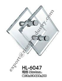 China Stainless steel door handle HL6048, Size 180X180, 200X200 for sale