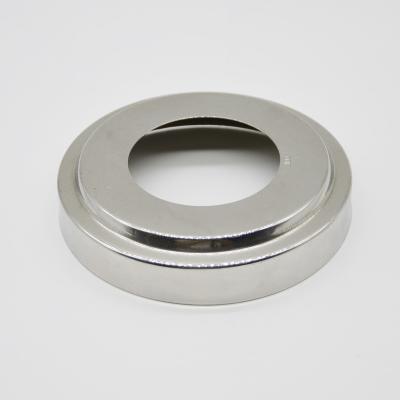 China Stainless steel 304 decorative cover RS0120 for post base satin or mirror finishing, 50.8mm, thickness 0.4mm for sale