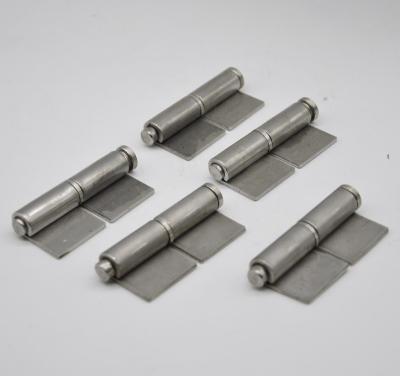 China Stainless steel welding hinge SBH2312 for steel gate, material SS304, size:46X23X1.5mm, 54X27X2.0mm for sale