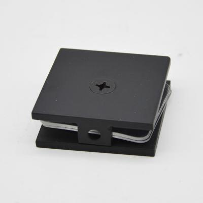 China Stainless steel Glass Clip 0 degree RS2303, 51X51mm, material SS304, SS201 satin, mirror, golden, black for sale