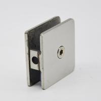 China Stainless steel Glass Clip 0 degree RS2304, 45X45mm, thickness 3mm, 4mm, SS201 satin, mirror, golden, black for sale