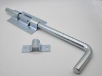 China heavy duty Door Latch DL610, lock for door Size: 350, white zinc plating for sale