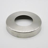 China Pipe decorative base cover RS0121 for post base satin or mirror finishing, 50.8mm, thickness 0.4mm for sale