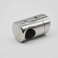 China Intermidiate Post Connector to tube for railling, Satin or Mirror finishing, SS304 for sale