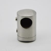 China Left side Post Connector to tube for railling, Satin or Mirror finishing, SS304 for sale