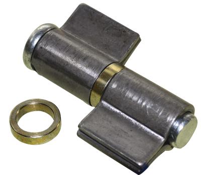 China Welding hinge heavy duty H606A, with steel washer, material: steel, finishing:self color or zinc plating for sale