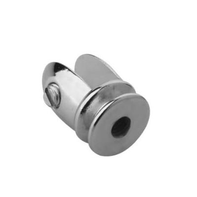 China Fixed Glass Holder YS-024, Zinc Alloy,  for glass 8mm, finishing chrome or Satin for sale