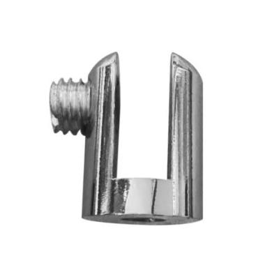 China Fixed Glass Holder YS-030, Zinc Alloy,  for glass 6-8mm, finishing chrome or Satin for sale