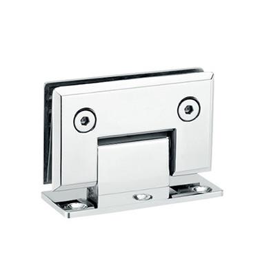 China Bathroom glass clamp RS1806, Square 90 degree, Single side, Satin or Mirror for sale