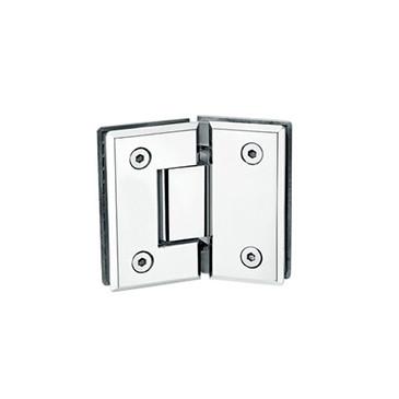 China Bathroom glass clamp RS1808, Bevel 135 degree, Stainless steel 304, Satin or Mirror for sale