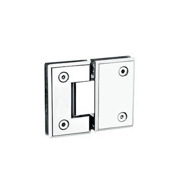 China Bathroom glass clamp RS1809, Bevel 180 degree, Stainless steel 304, Satin or Mirror for sale