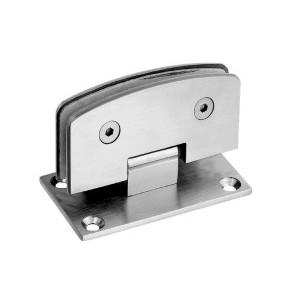 China Bathroom glass clamp RS1811, 90# Camber 90 degree, Single and double side, Satinless steel, Satin or Mirror for sale