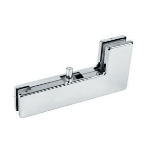 China Glass Patch Fitting A-040, Material aluminium, steel, stainless steel, finishing satin, mirror for sale