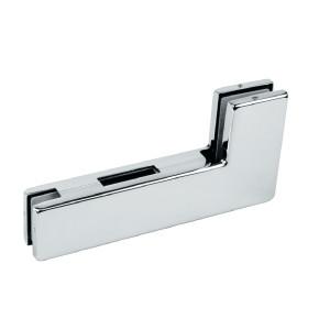 China Glass Patch Fitting A-040B, Material aluminium, steel, stainless steel, finishing satin, mirror for sale