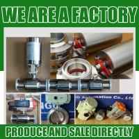 China Food Grade Sanitary Pneumatic Butterfly Valve SS304 Tri Clamp Double Acting for sale
