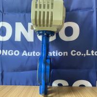 China PTFE Lined Motorized Actuator Valve DN150 PN16 6 Inch Ductile Iron Wafer Type for sale