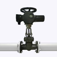 China SONGO Flange Motorized Gate Valve Carbon Steel On/off Type 380V 4inch Multi-turn Electric Actuator Valve for sale