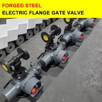 China SONGO Cast Iron Flange Motorized Gate Valve On/off 380V Electric Actuator Multi-turn Non-rising Stem Resilient EPDM Water Gate Valve for sale