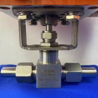 China SONGO SS304 IP68 Motorized Needle Valve with 4-20mA Control for High Pressure Hydraulic Systems for sale