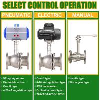 China Single Acting Pneumatic Cryogenic Valve 150lb Cast Steel 316 Extended Stem 2pcs For Liquid Natural Gas for sale