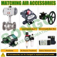 China Single Acting Pneumatic Cryogenic Valve 150lb Cast Steel 316 Extended Stem 2pcs For Liquid Natural Gas for sale