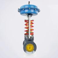 China SONGO Self-operated Pressure Control Valve Automatic Adjustment Pressure Regulating Flange Globe Valve for sale