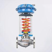 China SONGO Self-operated Pressure Control Valve Automatic Adjustment Pressure Regulating Flange Globe Valve for sale