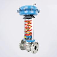 China SONGO Self-operated Pressure Control Valve Automatic Adjustment Pressure Regulating Flange Globe Valve for sale