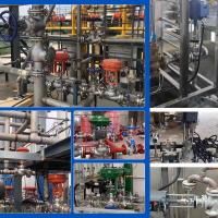 China Carbon Steel Pneumatic Diaphragm Control Flanged Globe Valve Single Seated 5inch 25bar for sale