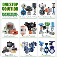 China SS304 316 PN130 Pneumatic Ball Valve NPT Female Thread With 24vdc Solenoid Valve for sale