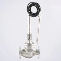 China SONGO Self-operated temperature control valve 16bar 25bar Stainless Steel 304 Direct Acting thermostatically controlled valve 2 Way Flange Control Valve with Steam hot water for sale