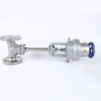 China SONGO Cryogenic Cut off Valve Socket Weld Type Pneumatic Emergency Shut off Valve flange type Liquefiede Oxygen DJ66F-40P for sale