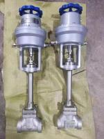 China SONGO Cryogenic Cut off Valve Socket Weld Type Pneumatic Emergency Shut off Valve flange type Liquefiede Oxygen DJ66F-40P for sale