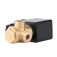 China 3 Way Solenoid Valve Brass Direct Acting Normally Closed Water Valve 220VAC for sale