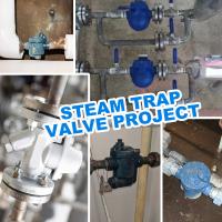 China Free Float Flange Steam Trap Valve CS41H 16bar Cast Steel Automated Steam Pipe Drainage for sale